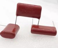 China Fireproof Antirust Metalized Plastic Film Capacitor 0.22uF Ultra High Voltage for sale