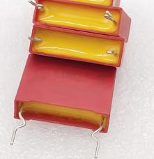 China PBT BOX 250V Metallized Polypropylene Film Capacitor Flame Retardant for sale
