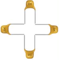 China Multifunctional 2.2 UF Ceramic Capacitor MLCC Rustproof Anti Interference for sale