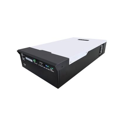 China 5.5kw 220V LFP Battery Wall Mounted Lithium Battery Hybrid Off Grid Inverter for sale