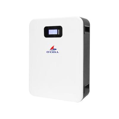 China 16S1P Power Wall Home Battery Pack LiFePO4 48V 5Kwh 10Kwh for sale