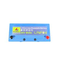 China 24v80ah AKKU Lithium Ion Phosphate Batteries 24V 80ah 160ah Lifepo4 Battery Pack for sale