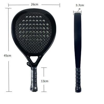 China Adults Beach Paddle Rackets Eva Carbon Pelota De Padel for sale