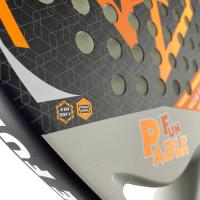 China Sports Toy Pelotas Racket Padel Carbon 3k 258mm Width for sale