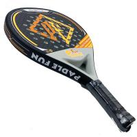 China Sports Toy Pelotas Racket Padel Carbon 3k 258mm Width for sale