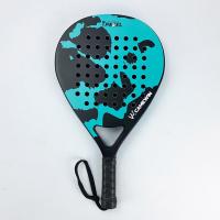 China Raqueta Professional Padel Racket Beach 18K Carbon Padel Racket for sale