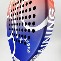 China Pelotas Beach Tennis Paddle Racquets De Padel Carbon Fiber Baddle Racket for sale