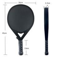 China Water Mark Beach Tennis Paddles Customized EVA Core Carbon Fiber Padel Racket for sale