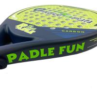 China Custom Palas De Padel Hard EVA  Diamond Shaped Raquete Beach Tennis for sale