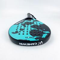 China Raqueta Professional Padel Racket Beach 18K Carbon Padel Racket for sale