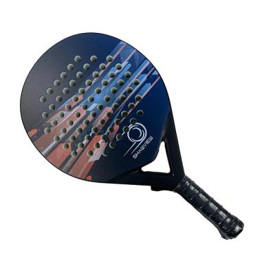 China Water Mark Beach Tennis Paddles Customized EVA Core Carbon Fiber Padel Racket for sale