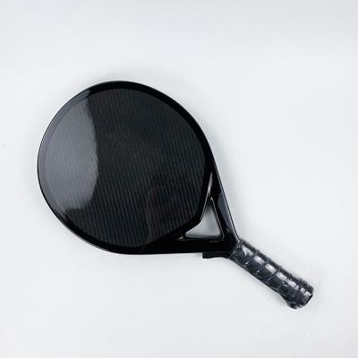 China Palas De Padel Tennis Bats 3k Carbon PU Beach Ball Racket for sale