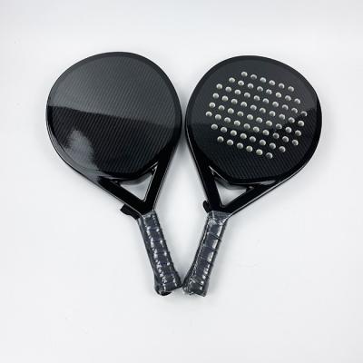 China Water Mark Beach Tennis Racket Raqueta De Carbon Fiber Padel Tennis Racket for sale