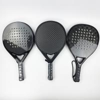 China PU 3k Drop Shot Beach Tennis Racket UV Printing Beach Ball Racket for sale