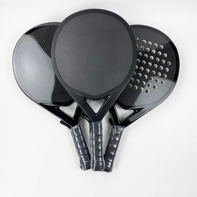 China Paleta Beach Tennis Racket Professional 3k Carbon Padel Raquete for sale