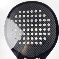China PU 3k Drop Shot Beach Tennis Racket UV Printing Beach Ball Racket for sale