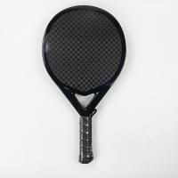 China 12k Raquetas De Padel Carbon Fiber Custom Padel Tennis Racket for sale