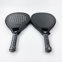China Paleta Paddle Tennis Racket Carbon Handle 12k Paddle Board Racket for sale