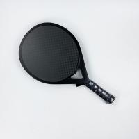 China Paleta Paddle Tennis Racket Carbon Handle 12k Paddle Board Racket for sale