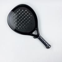 China Lightweight Drop Shot Beach Tennis Racket 12k Carbon Paddle Tennis Racket for sale