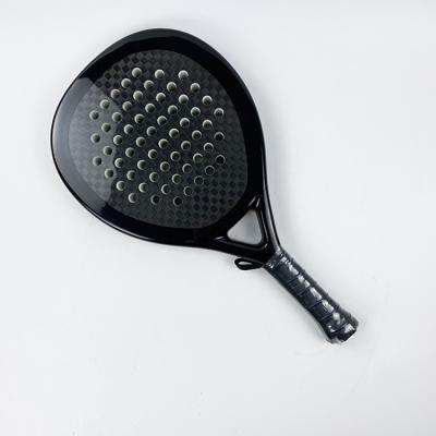 China Lightweight Drop Shot Beach Tennis Racket 12k Carbon Paddle Tennis Racket for sale