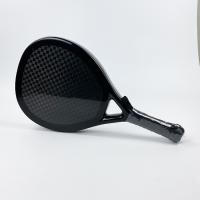 China OEM Drop Shot Beach Tennis Racket Eva Carbon Fiber Diamond Padel Racket for sale