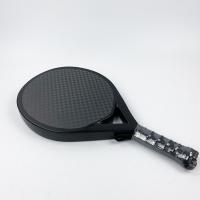China Paleta Paddle Tennis Racket Carbon Handle 12k Paddle Board Racket for sale