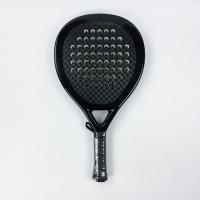 China 12k Beach Tennis Paddles UV Printing Soft Beach Ball Racket for sale