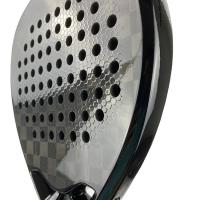 China Beach Carbon Fiber Padel Racket Racchetta Design Your Own Padel Racket for sale