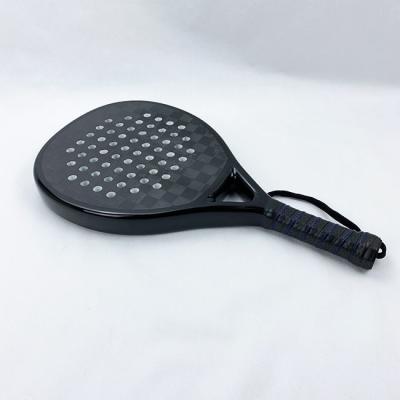 China Beach Carbon Fiber Padel Racket Racchetta Design Your Own Padel Racket for sale