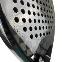 China Beach Carbon Fiber Padel Racket Racchetta Design Your Own Padel Racket for sale