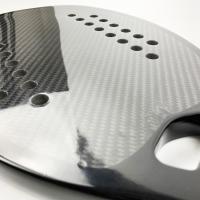 China UV Printing Tennis Paddle Carbon Racket Eva 17 3k Carbon Fiber for sale