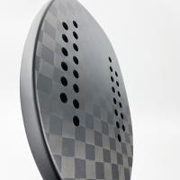 China Carbon Beach Paddle Rackets Paddle Tennis Texture Visible PU Grip for sale
