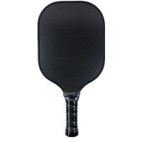 China 3k Carbon Pickleball Racquet Logo Design UV Custom Pickleball Paddle for sale