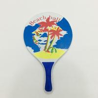 China MDF Wood Beach Racket Plywood Customized Wooden Beach Tennis Rackets for sale