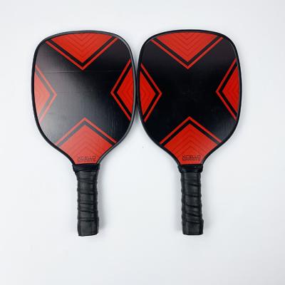 China Wood Fiber Custom Pickleball Paddle Racket 7 Layers Sports Game for sale
