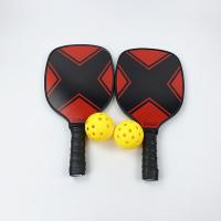 China Wood Fiber Custom Pickleball Paddle Racket 7 Layers Sports Game for sale