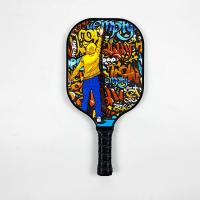 China Fiberglass Balls Carbon Fiber Honeycomb Pickleball Paddle Graphite For Outdoor Sports for sale
