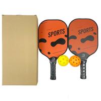China Design Logo Custom Made Pickleball Paddles 3k Carbon Pickle Ball Set for sale