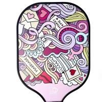China Professional Pickleball Paddle Set UV Design Your Own Custom Pickleball Paddle for sale