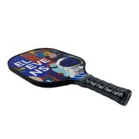 China Full Carbon Racket Pickle Ball Paddle Set Padel With Pp Honeycomb Core 1.4cm for sale