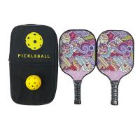China Professional Pickleball Paddle Set UV Design Your Own Custom Pickleball Paddle for sale