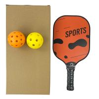 China Custom Pickleball Central Paddles Fiberglass PP Honeycomb Pickleball Rackets for sale