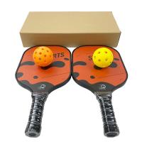 China PU Pickle Ball Paddle PP Honeycomb Fiberglass Pickleball Paddle for sale