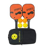 China Custom Pickleball Central Paddles Fiberglass PP Honeycomb Pickleball Rackets for sale