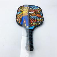 China Fiberglass Material Pickle Ball Paddle Net Customized Hard EVA Pickle Ball Set for sale