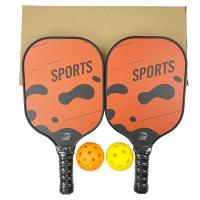 China PU Pickle Ball Paddle PP Honeycomb Fiberglass Pickleball Paddle for sale