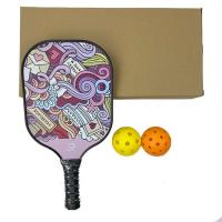 China Usapa Pickle Ball Paddle Reinforcement Material Fiberglass Custom Pickleball Paddle for sale