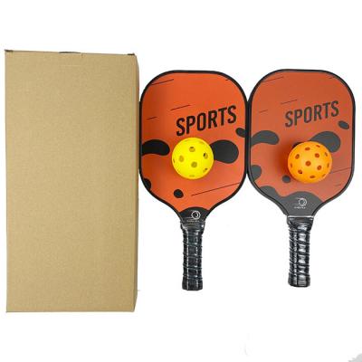 China Custom Pickleball Central Paddles Fiberglass PP Honeycomb Pickleball Rackets for sale