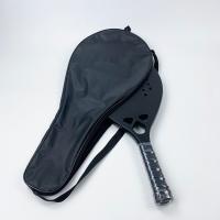 China Sports Beach Tennis Racket Carbon Fiber 12k Eva 22 Degree Customized Logo for sale